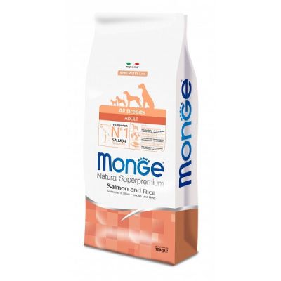 Monge All Breeds Adult Losos i Pirinač 12kg