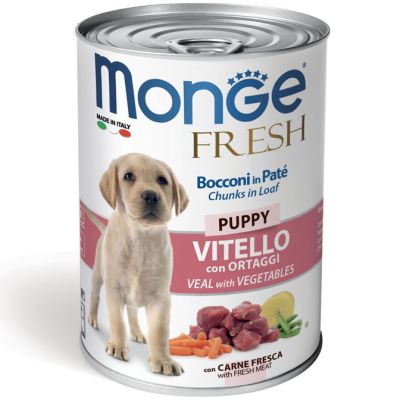 Monge Fresh Puppy Teletina i Povrće 400g