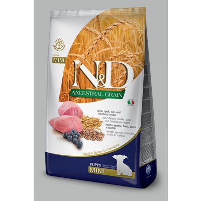 N&D Low Grain Puppy Mini Lamb & Blueberry 7kg