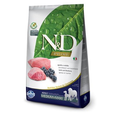 N&D Prime Medium&Maxi Lamb&Blueberry 2,5kg