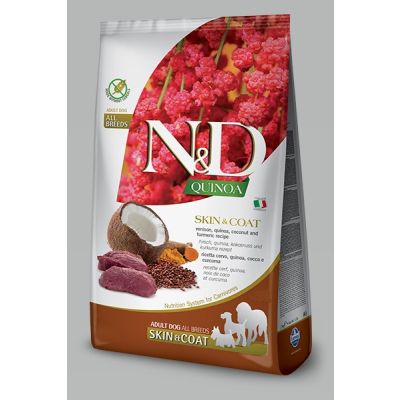 N&D Quinoa Skin&Coat Venison&Cocunut 800g