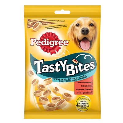 Pedigree Tasty Bites Sir i Govedina 140g