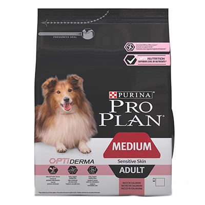 Pro Plan Medium Adult Sensitive Skin 3kg