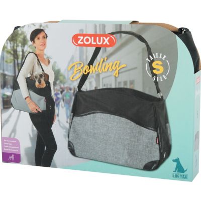 423540GRI Zolux Bowling Torba Za Ljubimce S Siva