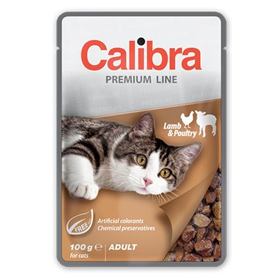 Calibra Cat Premium Adult Kesica Jagnjetina i Živina 100g