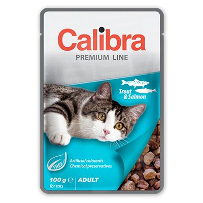 Calibra Cat Premium Adult Kesica Pastrmka i Losos 100g