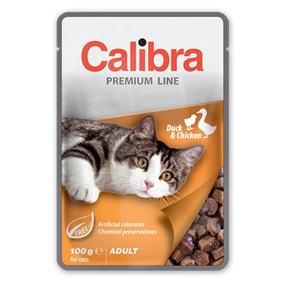 Calibra Cat Premium Adult Kesica Pačetina i Piletina 100g