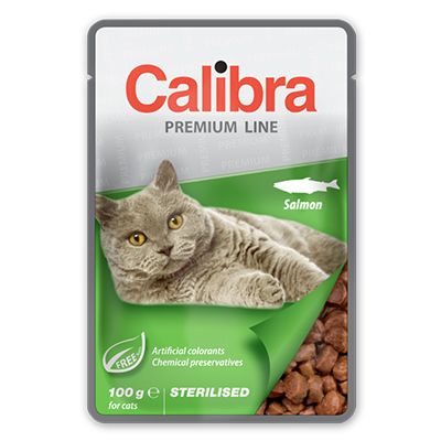 Calibra Cat Premium Sterilised Kesica Losos 100g