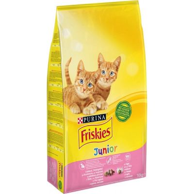 Friskies Cat Junior Piletina i Povrće 10kg