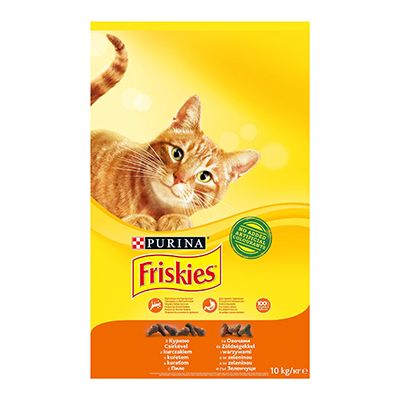 Friskies Cat Piletina i Povrće 10kg