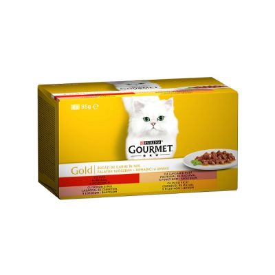 Gourmet Gold Multipack Chunks In Gravy 4x85g