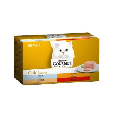 Gourmet Gold Multipack Mousse 4x85g