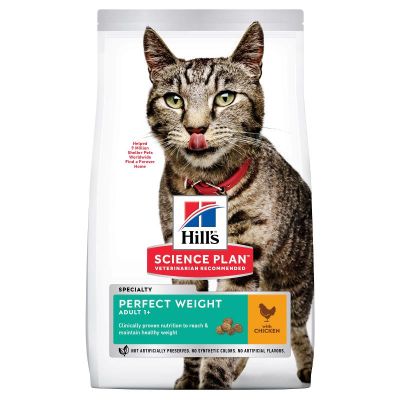 Hill's Perfect Weight Adult Cat Piletina 1,5kg