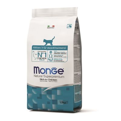 Monge Cat Kitten Piletina 1,5kg