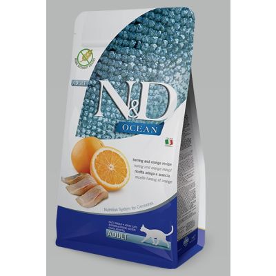 N&D Ocean Cat Herring & Orange 300g