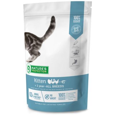 Nature's Protection Kitten All Breeds Živina i Kril 400g