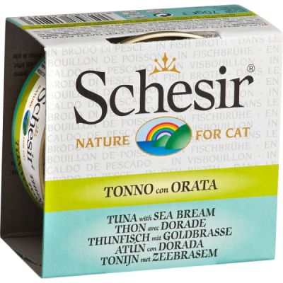 Schesir Cat Brodet Tunjevina i Orada 70g