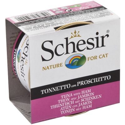 Schesir Cat Tunjevina i Šunka 85g