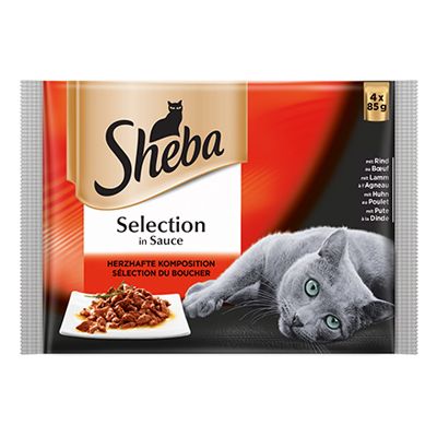 Sheba Kesice Mešani Izbor 4x85g