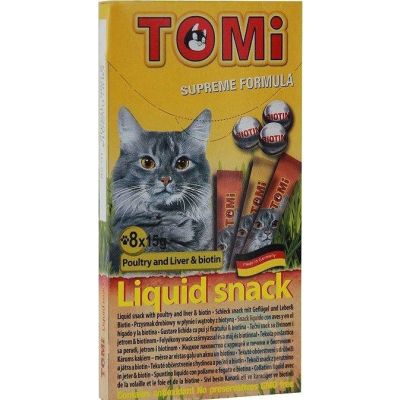 Tomi Liquid Snacks Živina 8 kom.