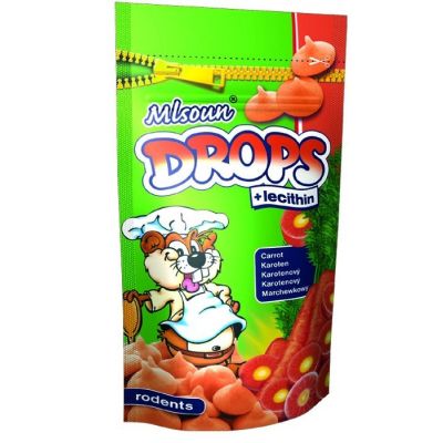 Dafiko Drops Poslastica za Glodare Šargarepa 75g