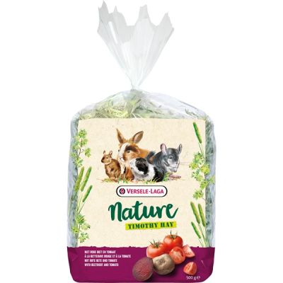 Versele-Laga Nature Timothy Hay Beetroot & Tomato 500g