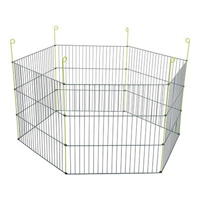 275007 Zolux Metalna Ograda Heksa 120 Siva