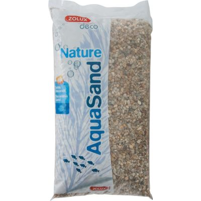 346483 Zolux Podloga Aquasand Nature Veliki Kvarc 12Kg