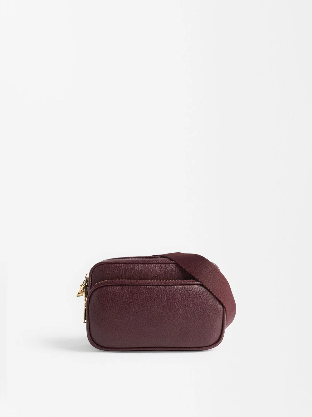 Crossbody Bag With Double Closure