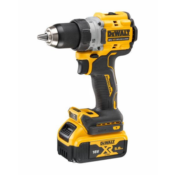 DeWALT Aku bušilica - odvijač 18V 2 x 5,0 Ah DCD800P2T, Brushless u koferu