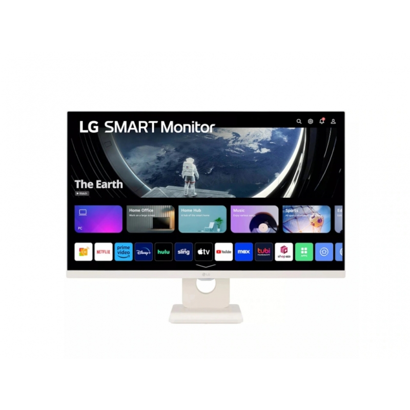 Monitor LG 27SR50F-W 27"/IPS/1920x1080/60Hz/14ms GtG/HDMIx2,USB/smart/VESA/zvučnici/bela