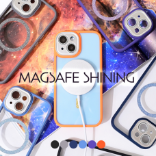 Futrola Magsafe shining za iPhone 11 6.1 crna