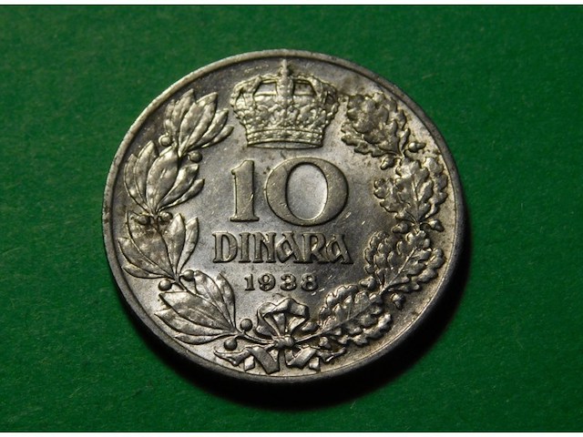 10 dinara 1938