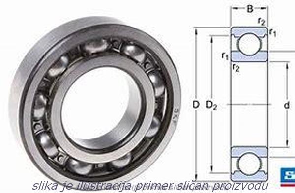 LEŽAJ 608 8 X7 SKF