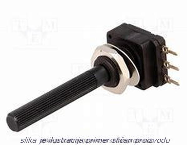 POTENCIOMETAR 32767 2K5 LINEARRNI MONO 166 S7F71 OBRTNI 500VAC 6MM NS