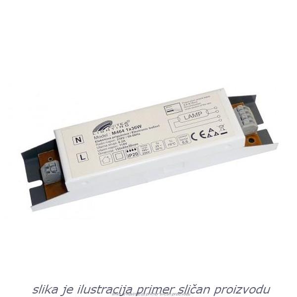 PRIGUŠNICA ELEKTRONSKA 1X36W M464 MI IP20 230110V 0.2A 50-60HZ