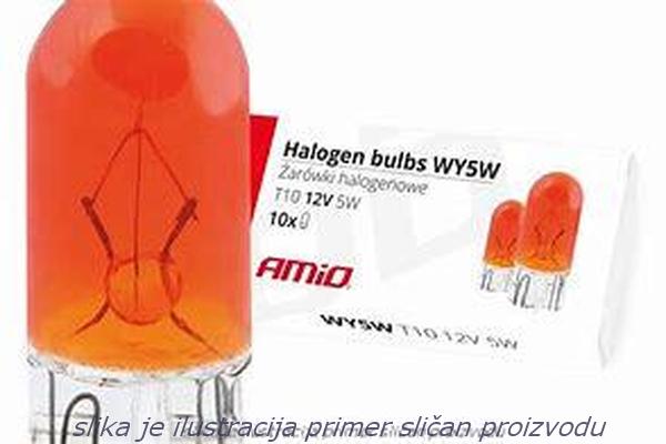 SIJALICA WY5W S7B13 HALOGENA T10 5W W2.1X9.5D JANTAR CENA JE ZA 1 KOMA