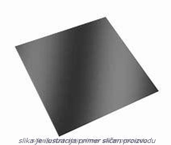 STAKLO CRNO DIN10 90X110MM