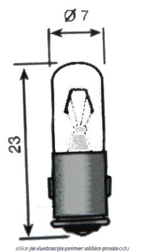 Sijalica ba7s 12v 2.0w