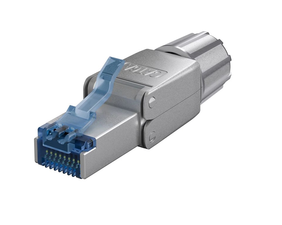 RJ45 M CAT6 STP širmovani montaža bez alata