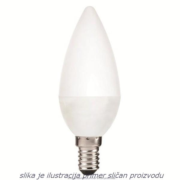 SIJALICA LED E14 4.5W 410570 SMD 6500K MAT SVEĆA 230V 400LM32WC38150