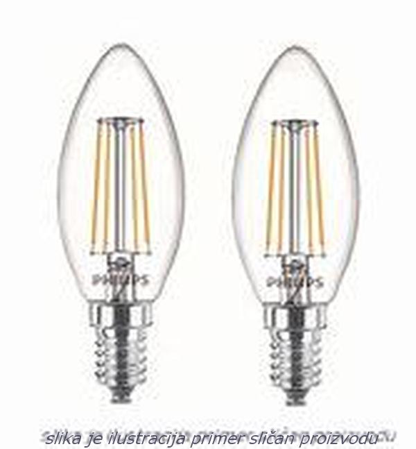 SIJALICA LED E14 4W RETRO FILAMENT2 B35 2700LMSVEĆA 220V BISTRA KOPIJ