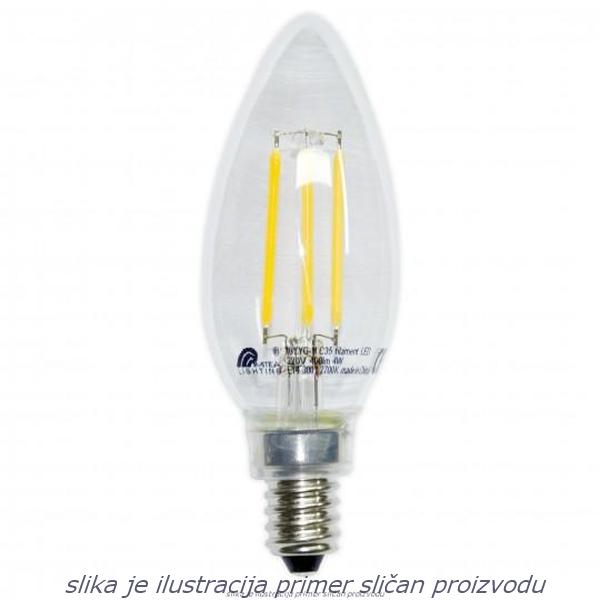 SIJALICA LED E14 4W35W RETRO FILAMENT 4W35W220V C35 BISTRA KOPIJA