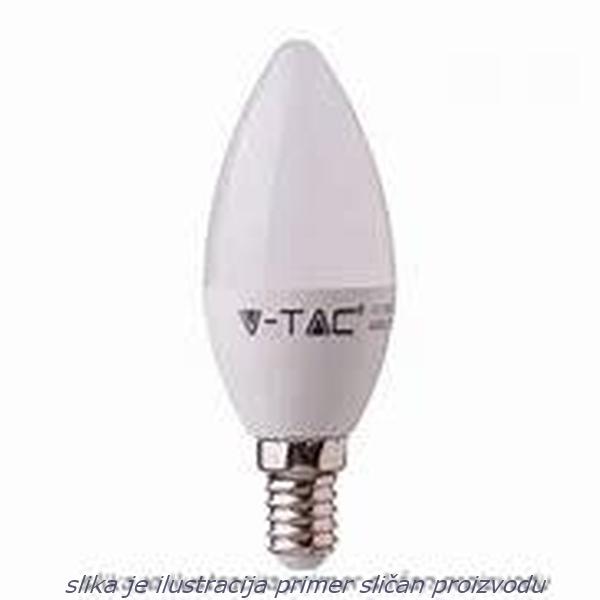 SIJALICA LED E14 7W 430929 3000K SVEĆA 240V C38M1 MAT600LM55W S.4003