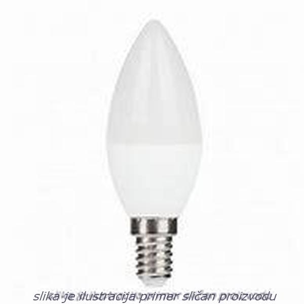 SIJALICA LED E14 7W 437065 ECO SVEĆA C3760W3000K 630LM 220V-240V MAT