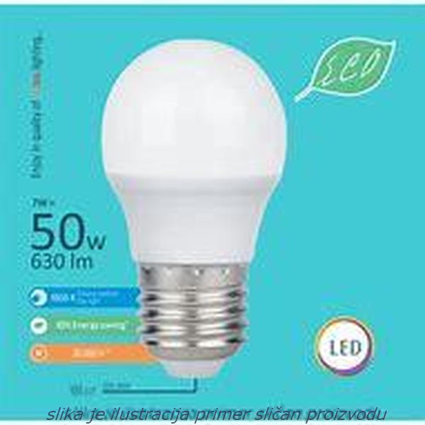 SIJALICA LED E27 7W 8 ECO G45 6500K MAT OBLIK BALON240V450LM50WMI