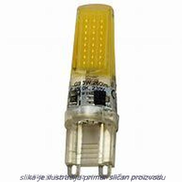 SIJALICA LED G9 3W SILIKONSKA 230V 6500K 260LM 270 STEPENI IP20 FI15XH