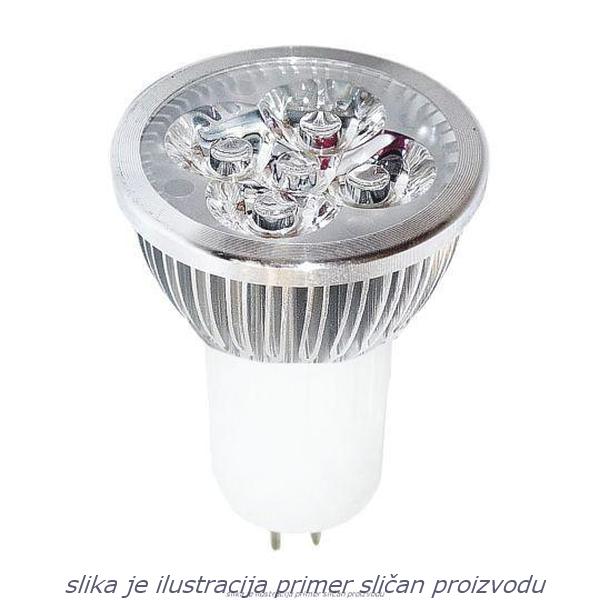 SIJALICA LED GU5.3 2 4X1W 220V 25000H 240LM 24W 38515 MI