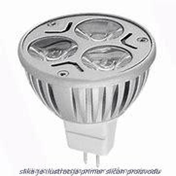 SIJALICA LED GU5.3 3X1W 220V SP1103 BELA MR16 OPTONICA