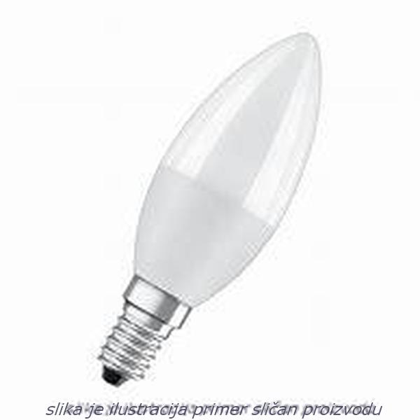 SIJALICA LED OS E14 2 5.7W865 CL B40 6500K 220-240VFR 470LM VALUE OSR